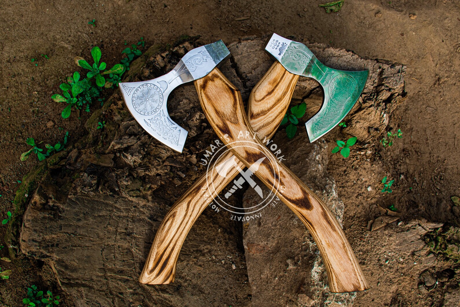 Hand Forged Viking Axe Viking Hatchet Viking Battle Axe | Etsy