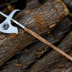Viking Axe Medieval Halberd 75 Handmade Leviathan Axe - Etsy