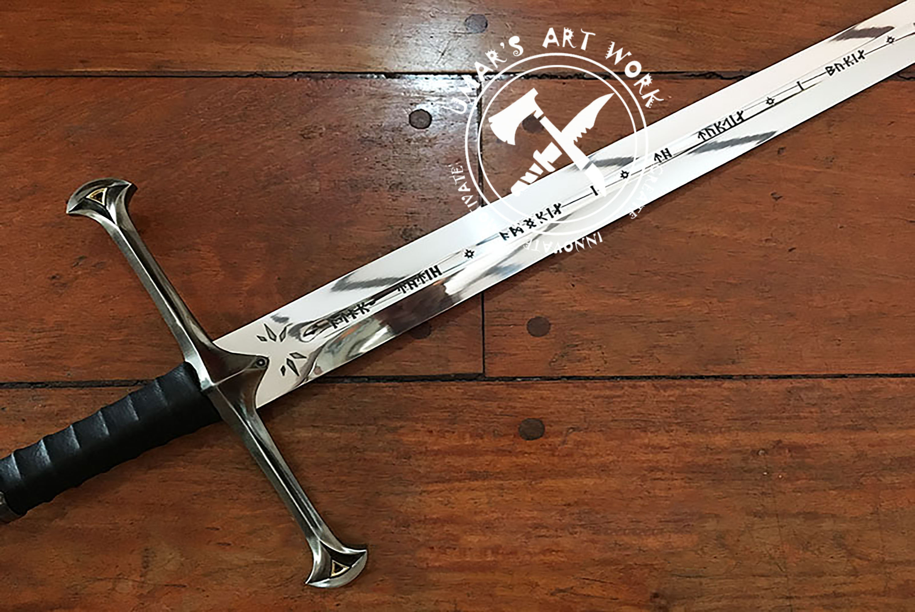 ANDURIL Sword of Strider Custom Engraved Sword LOTR Sword - Etsy Canada