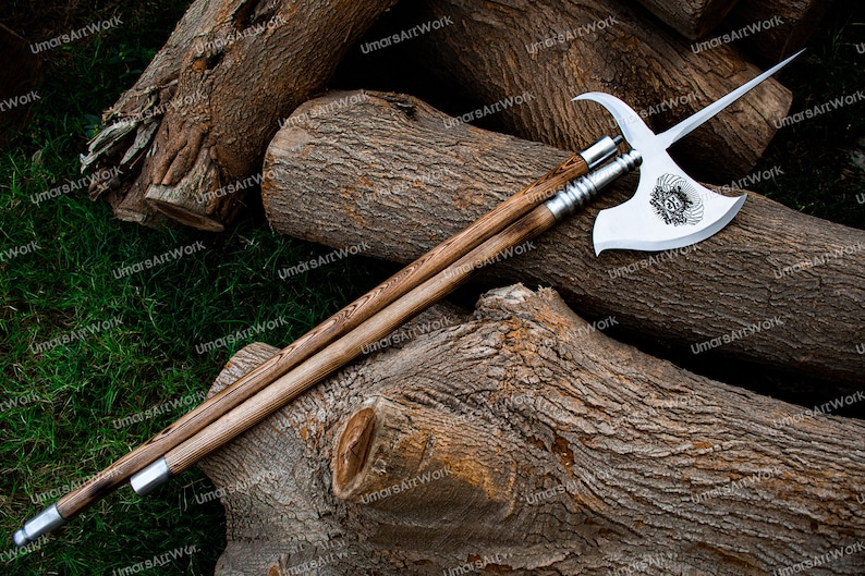 Viking Axe Medieval Halberd 75 Handmade Leviathan Axe - Etsy