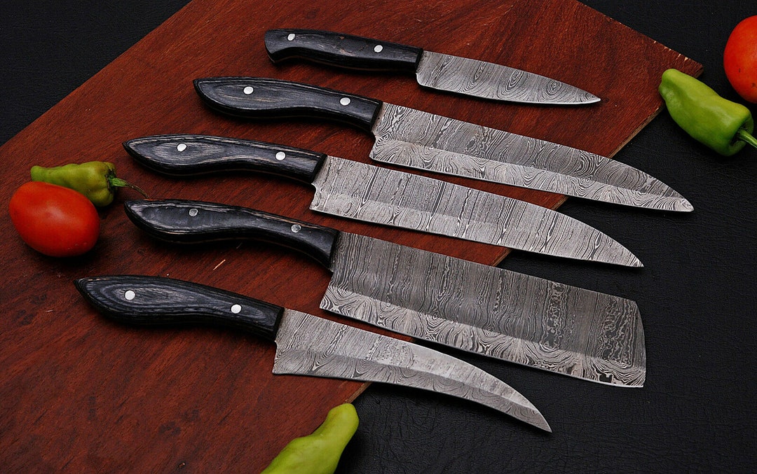 Personalized CHEF KNIFE SET Custom Chefs Chef's Knives Gifts for Him ...