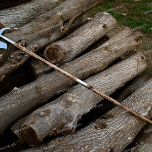 Viking Axe Medieval Halberd 75 Handmade Leviathan Axe - Etsy