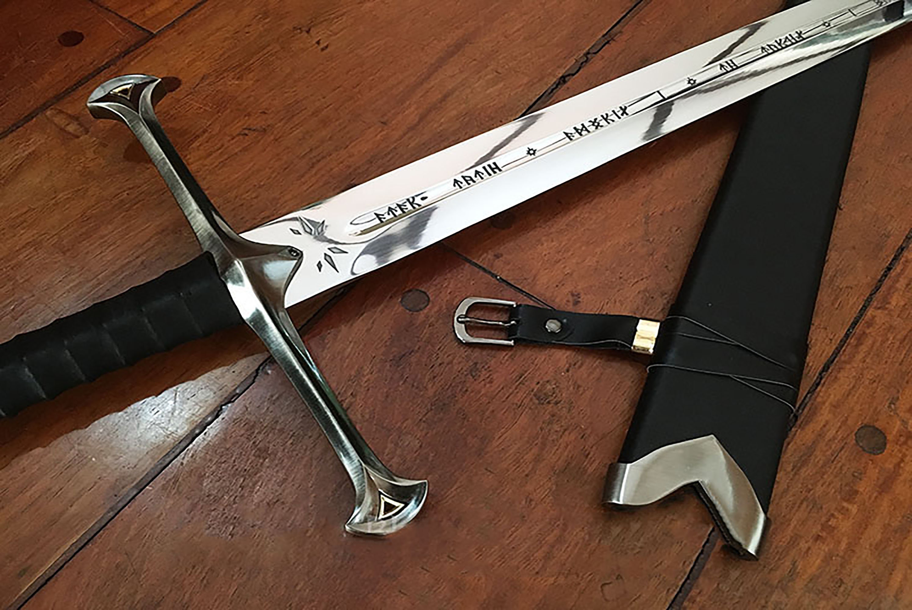 ANDURIL Sword of Strider Custom Engraved Sword LOTR Sword - Etsy Canada