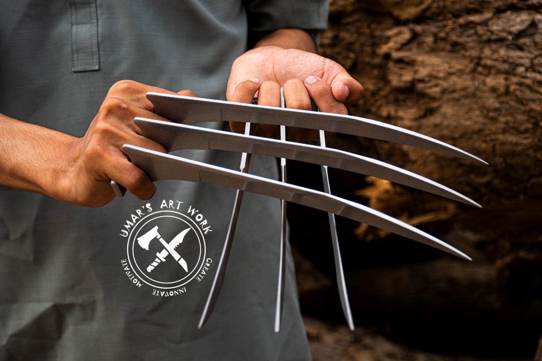 Wolverine Claws X-men Upgraded Wolverine Blade Claws Dagger Logan DC ...