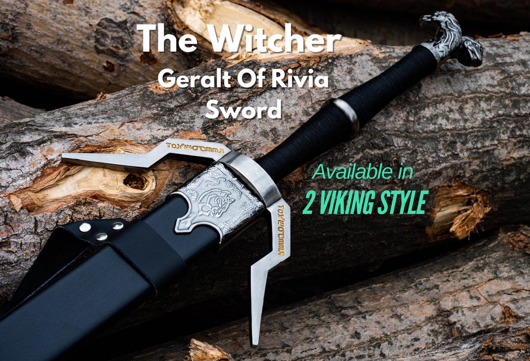 Handmade Witcher 3 Sword Master Sword OF Geralt of Rivia Feline Steel ...