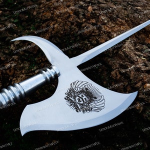 Viking Axe Medieval Halberd 75 Handmade Leviathan Axe - Etsy
