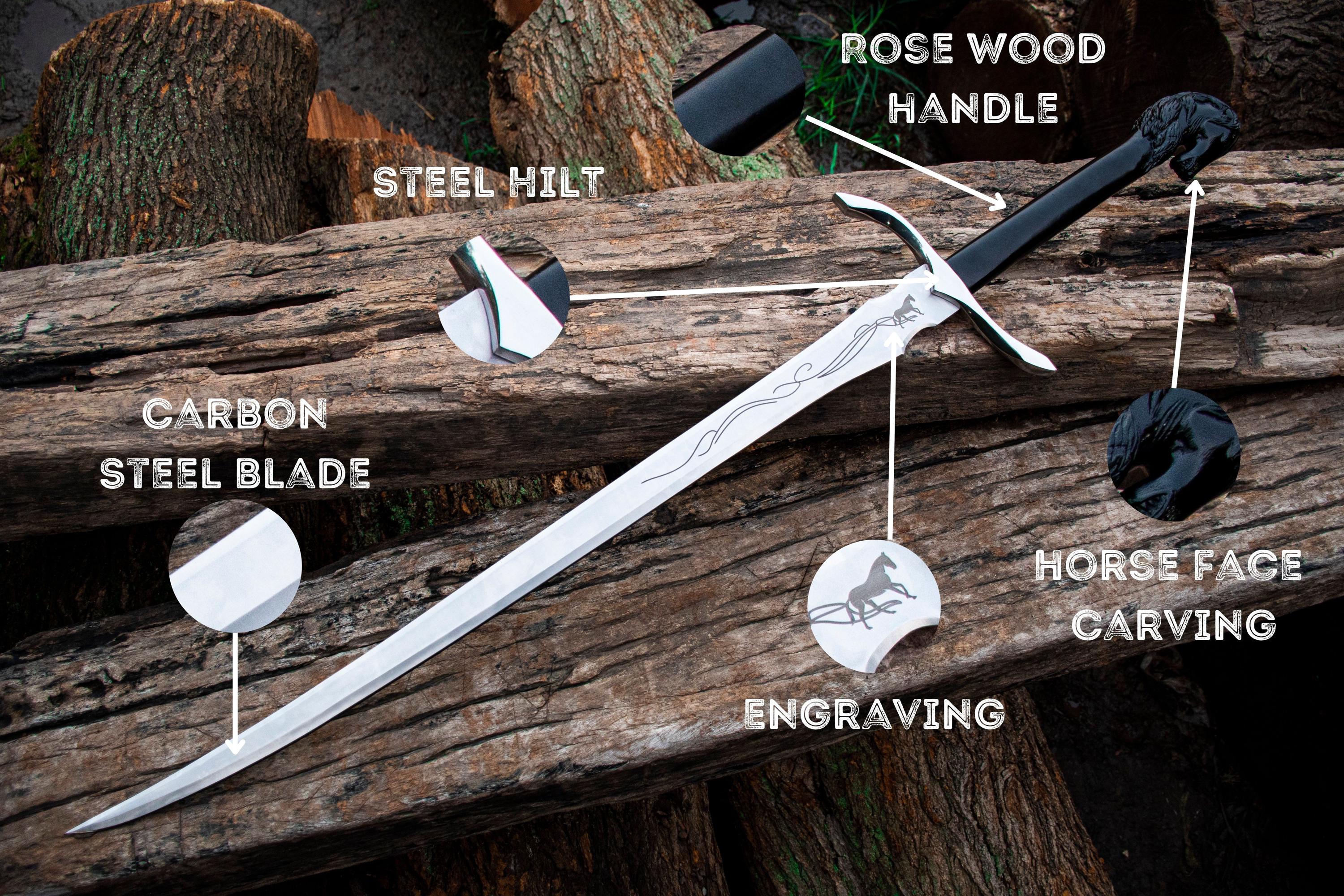 PERSONALIZED VIKING Sword Handmade Perfect Gift for Dad Boyfriend ...