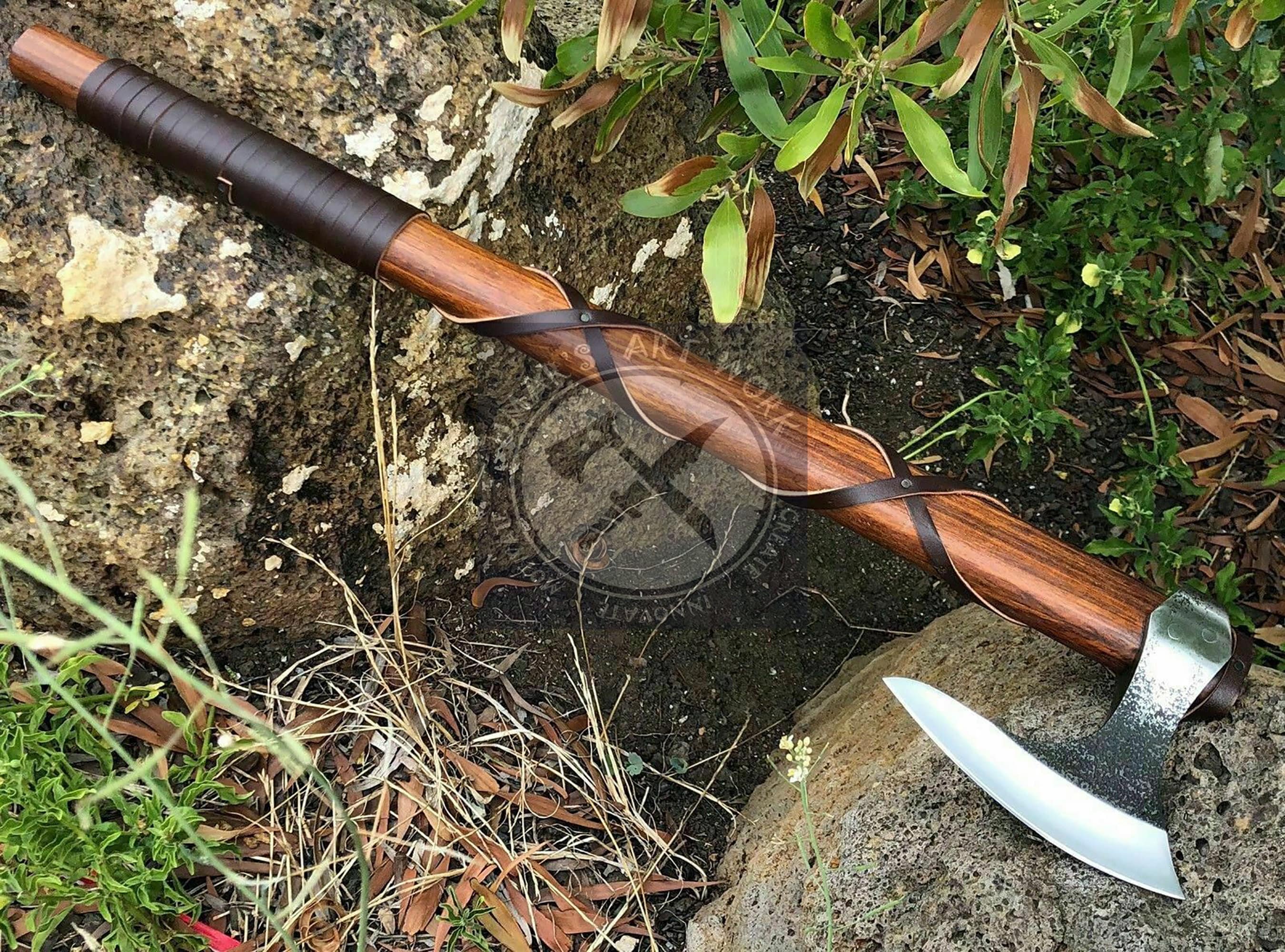 Cutting & Carving Axes Camping Hatchet Hand forged Ragnar Lothbrok ...