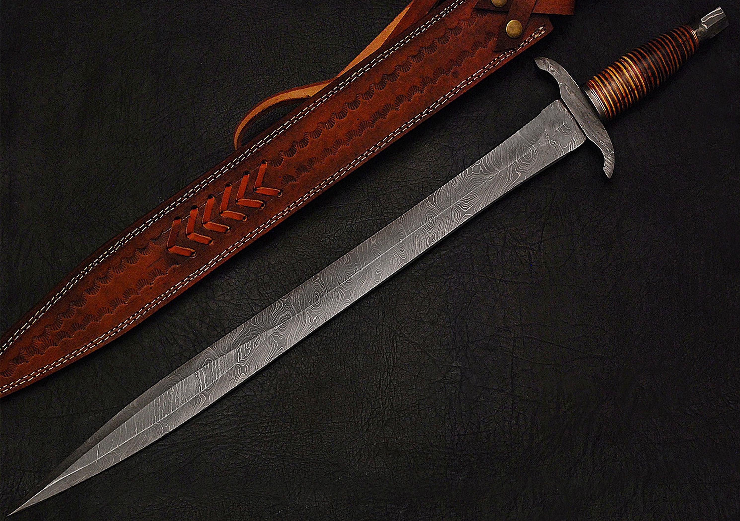 Beautiful Celtic Handmade Battle Ready Sword 29 | Etsy