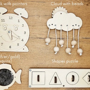 Busy Board Parts Busy Board Details Busy Board Pieces Busy Board ...