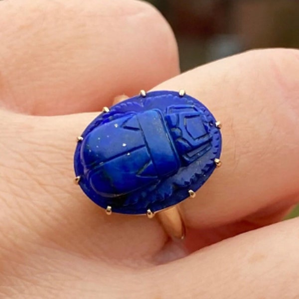 Scarab Ring - Etsy