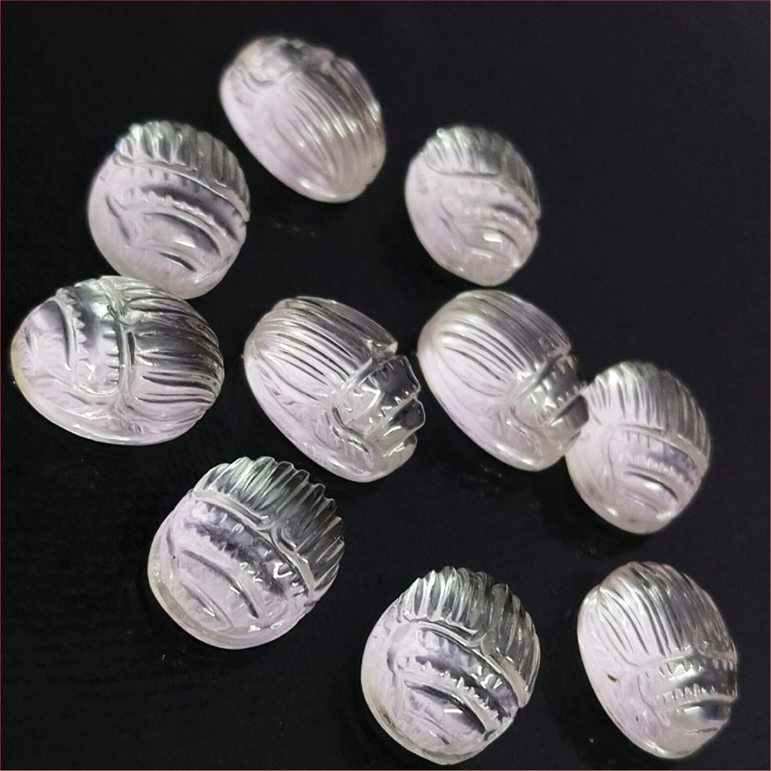 Egyptian Scarab Carving, Gemstone Insect Figurine, Handcrafted Scarab ...