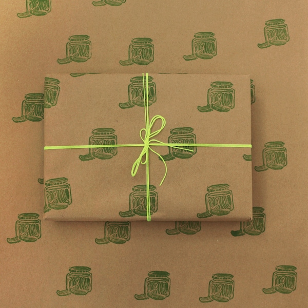 Pickle Wrapping Paper - Etsy