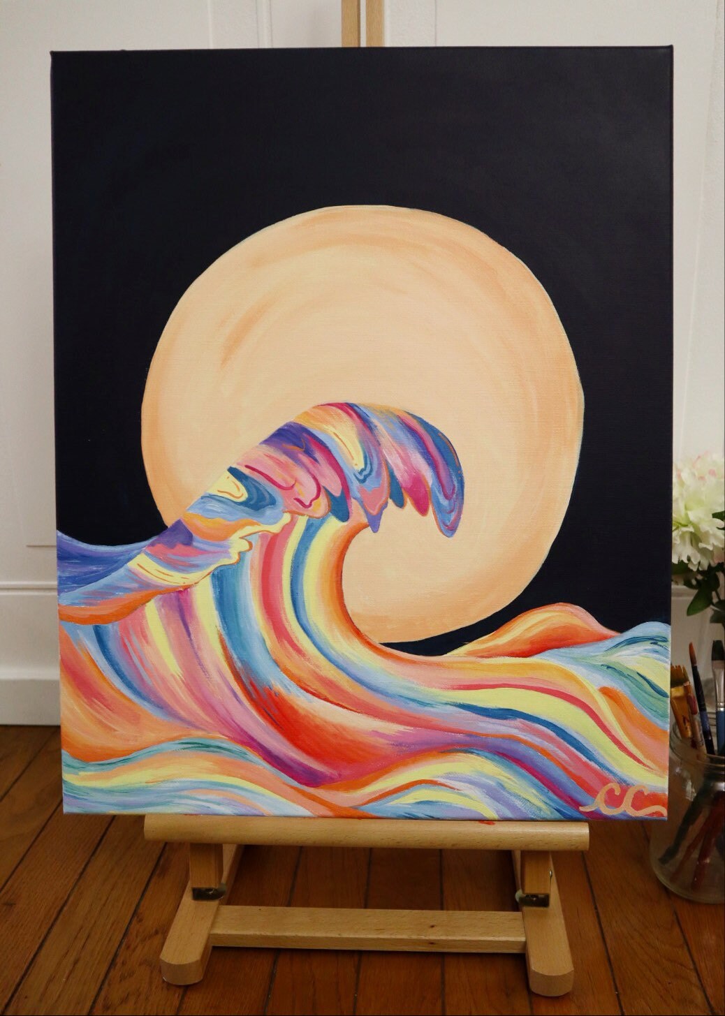 Midnight Waves - Etsy