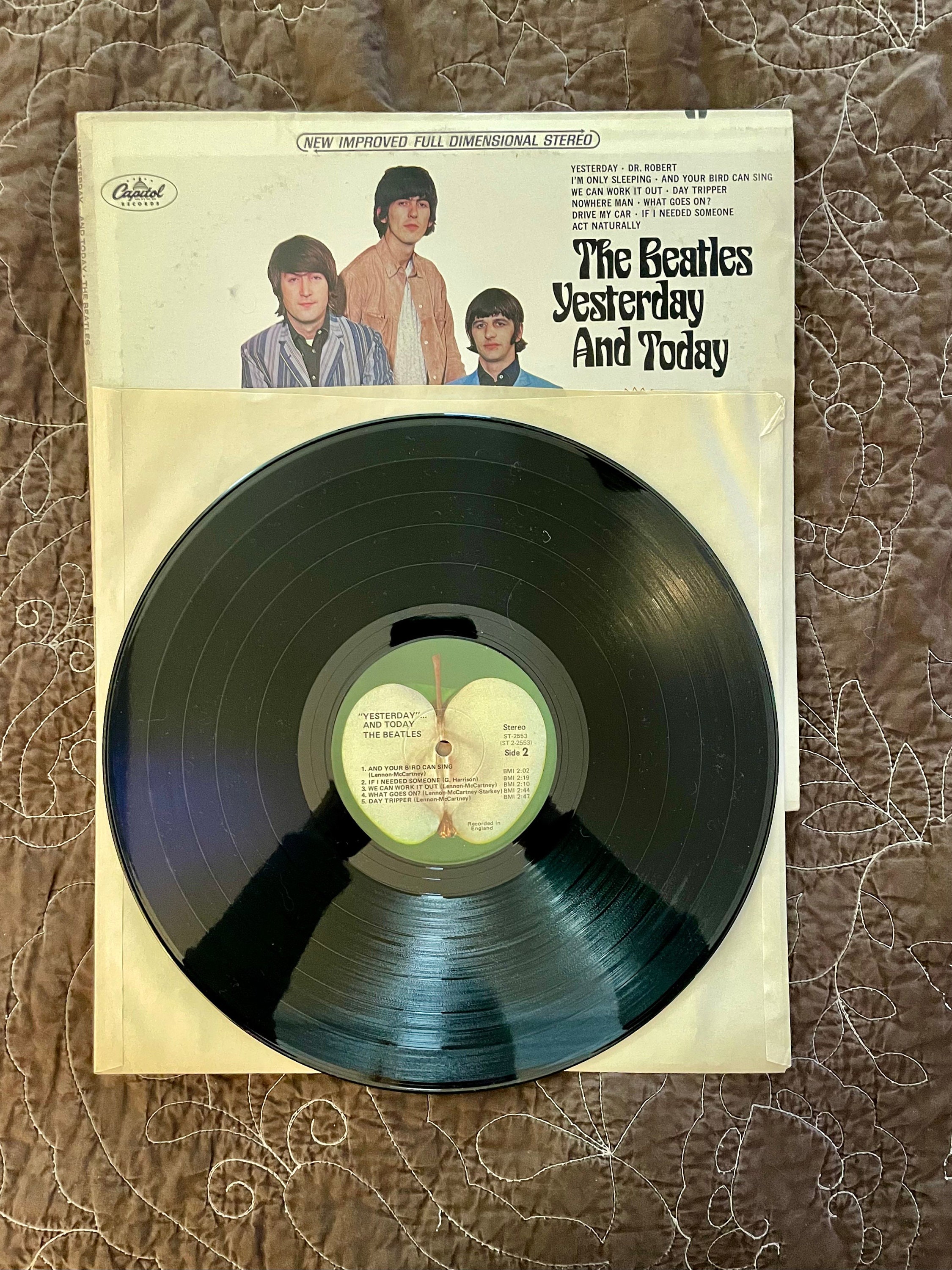 The Beatles, yesterday and Today, Vintage Vinyl Rock Album on Apple ...