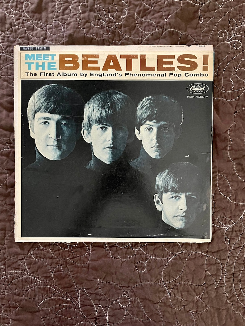 The Beatles, meet the Beatles, Vintage Vinyl Rock Album on Capitol ...