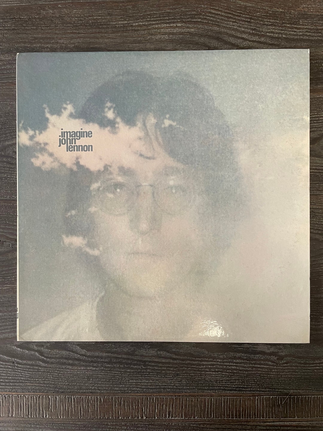 John Lennon, imagine, Vintage Vinyl Rock Album on Apple Records, 1971 ...