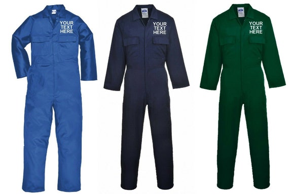 Personalised Printed Mechanic Overalls Custom Overall - Etsy