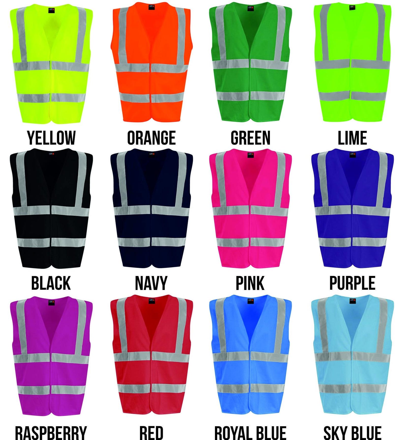 Dog Walker High Vis Vest Custom Printed Hi Viz Safety Vest Reflective ...