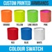 Personalised Armband, Hi Vis Custom Armband, High Viz Captains Arm Band ...