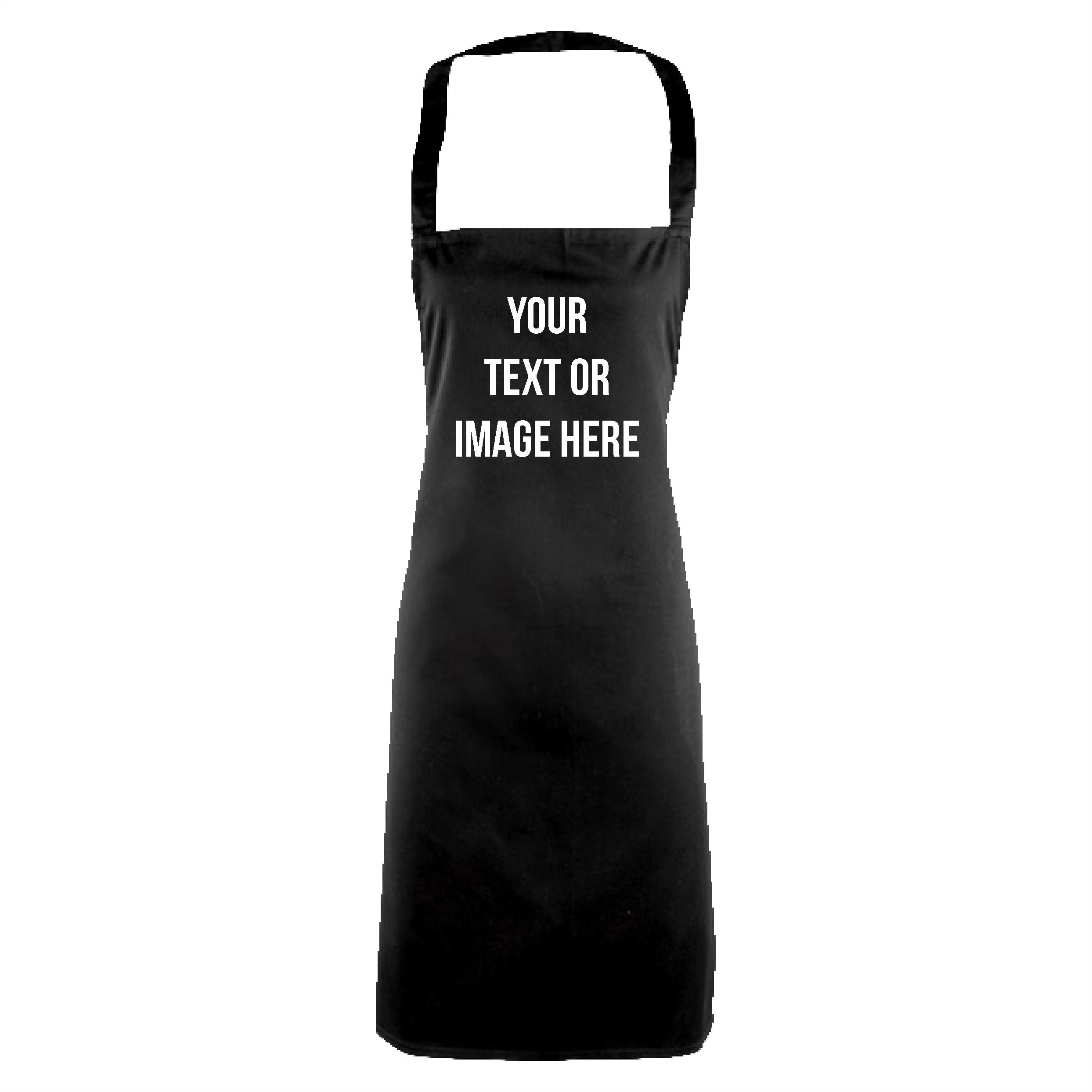 Personalised Apron, Custom Embroidered Apron, Printed Logo ...