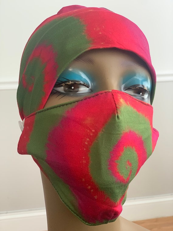 Head Band With Matching Mask - Etsy