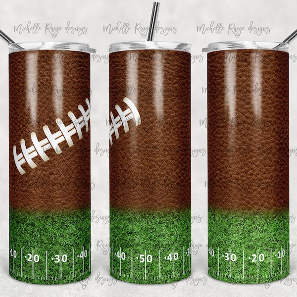 Football Tumbler - Etsy