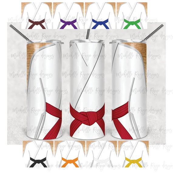 Male Martial Arts Gi Set of 9 White Belt Through Black Belt - Etsy