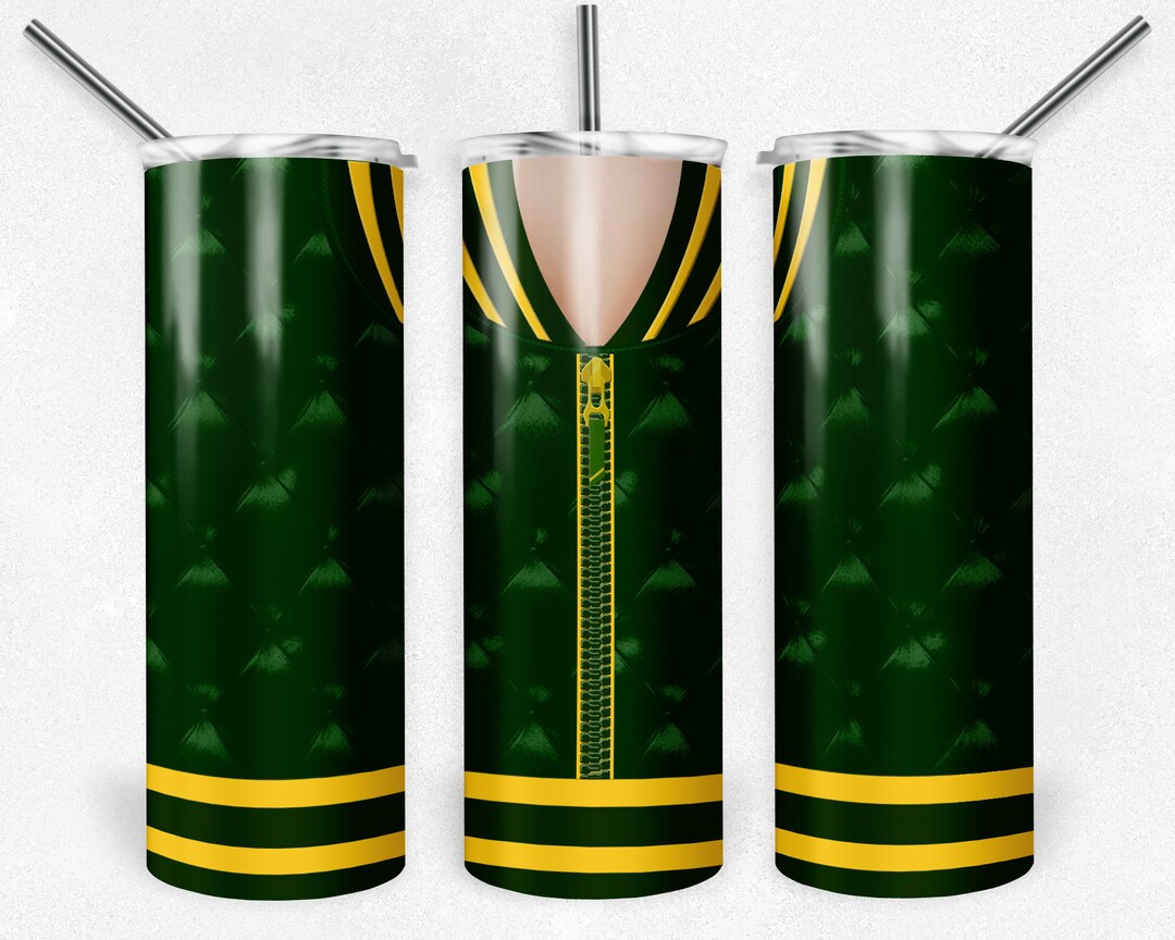 Girls Varsity Jacket, Green and Yellow Gold, Sports, School Spirit ...