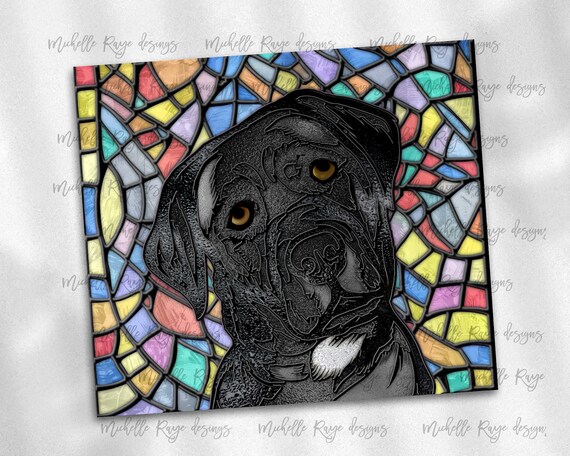 Black Lab Stained Glass Patterns Great Danes Dog Suncatcher – Venus
