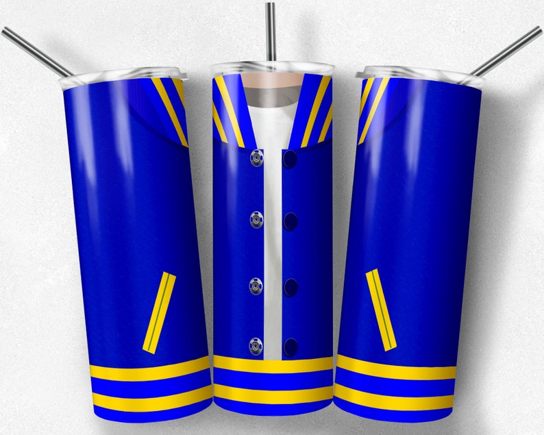 Boys Varsity Jacket Royal Blue and Yellow Sports School - Etsy