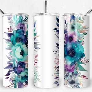 Watercolor Floral Alphabet, Gold Bevel, PNG Overlays, Letter Overlays ...