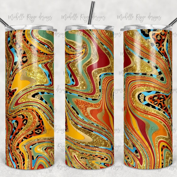 Orange Geode Art Print - Etsy