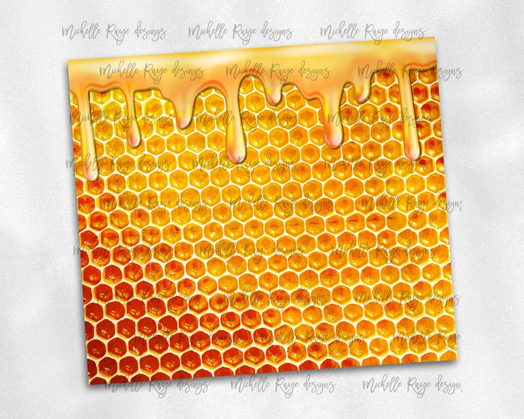 Honey Comb ,dripping Honey Beehive, Honey, Bees ,20 Oz Skinny Tumbler ...