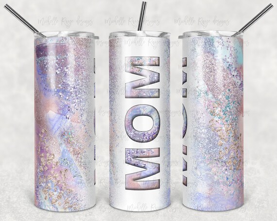 Pastel Rose Milky Way Mom Printable Sublimation Designs 20 | Etsy