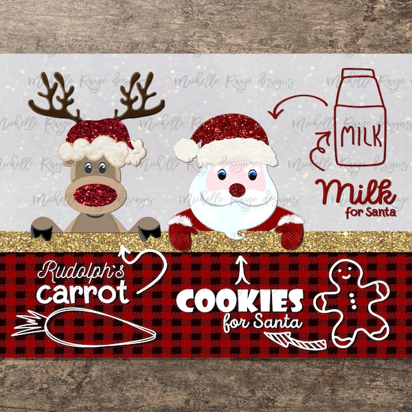 Dear Santa Placemat - Etsy