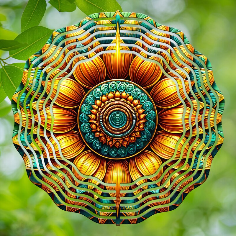 Sunflower Mandala - Etsy