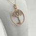 Tree of Life Pendant Sterling Silver Tree Pendant - Etsy