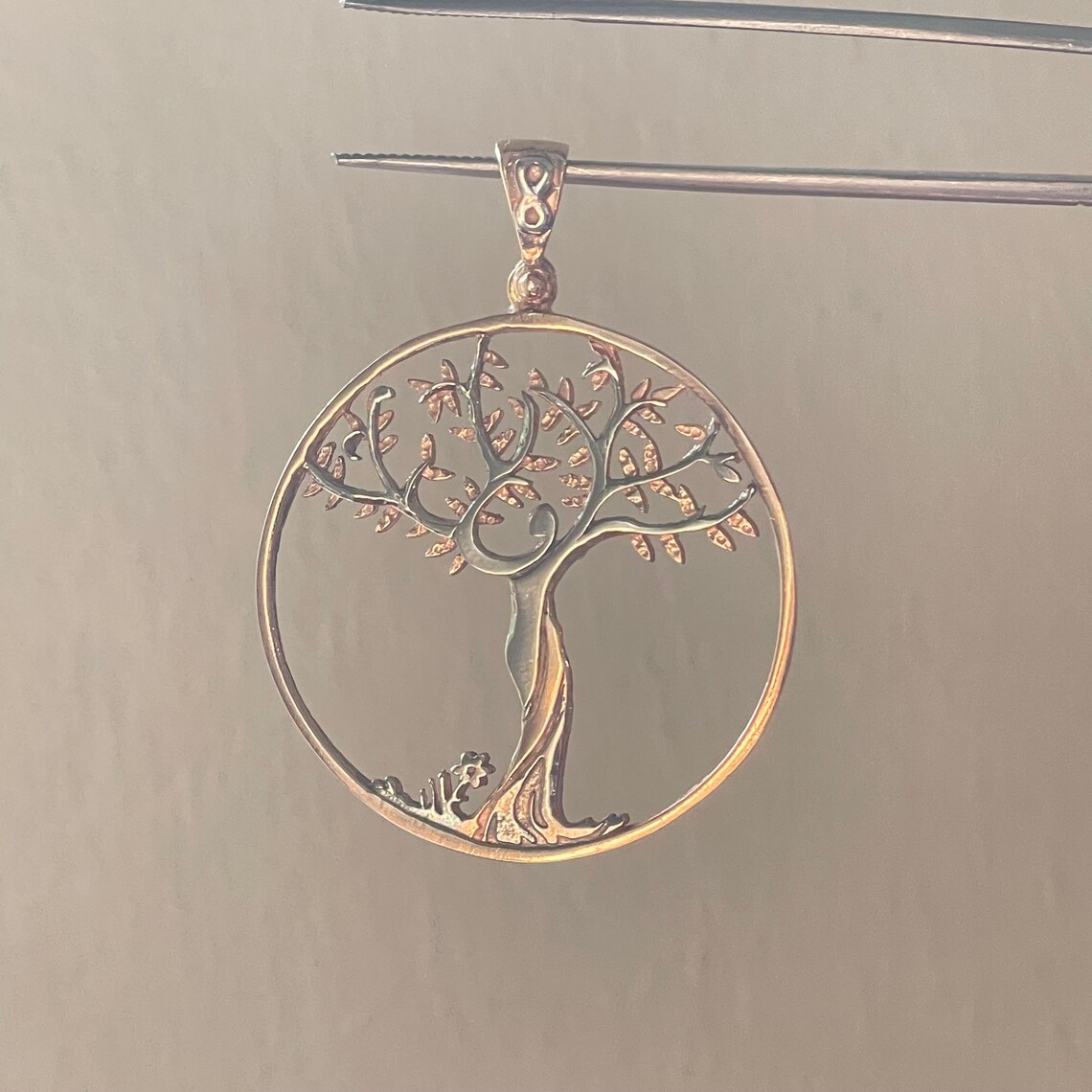 Tree of Life Pendant Sterling Silver Tree Pendant | Etsy