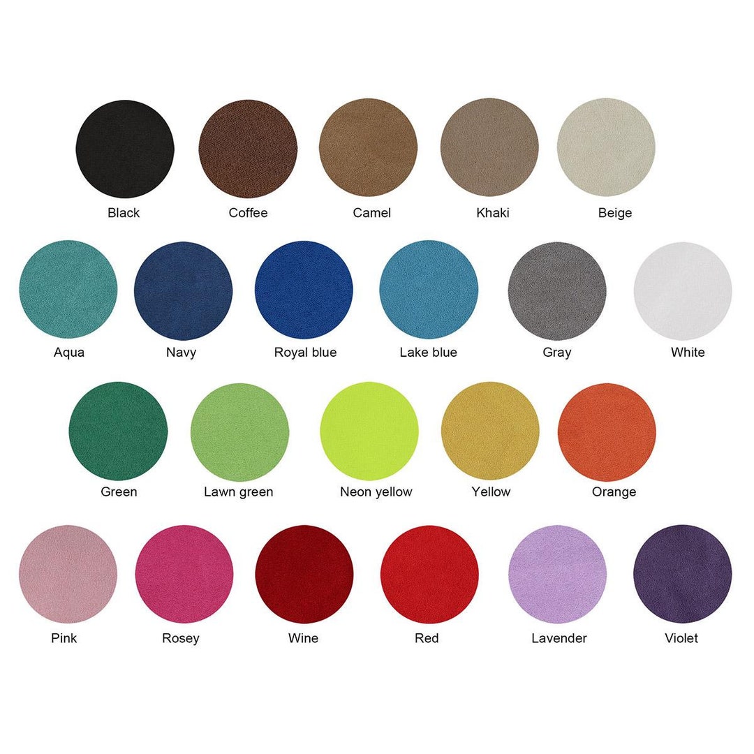 Lightweight / Thin Faux Suede Fabric - 110gsm - 100% Polyestser ...