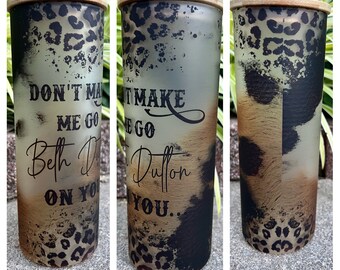 Beth Dutton Glass - Etsy