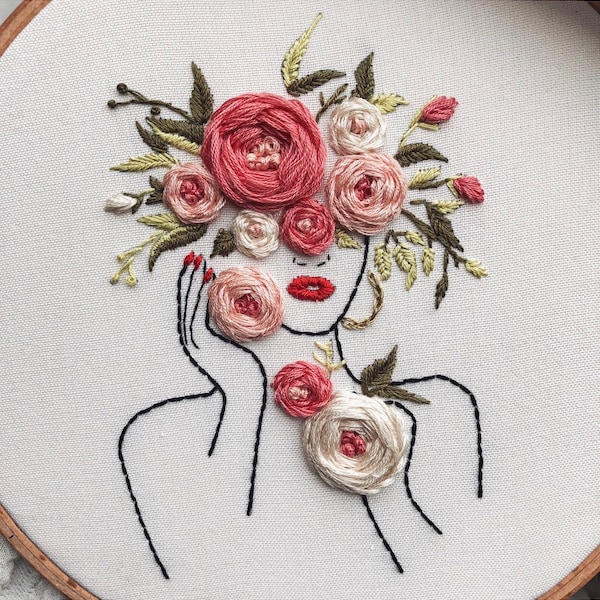 Hoop Art Embroidery - Etsy