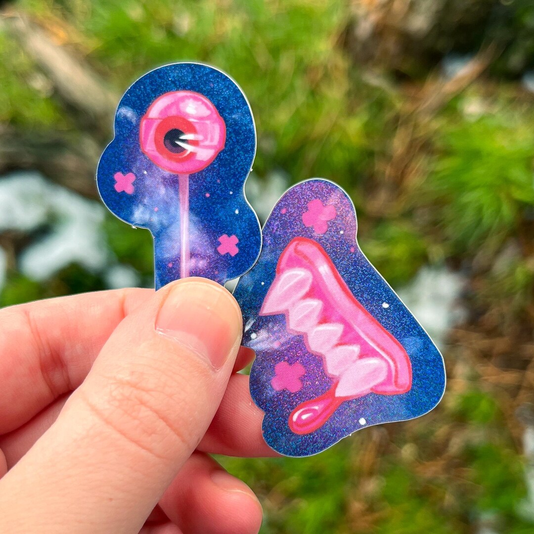 Mini Gore Candy Sticker Pack ! HOLO Waterproof Pastel Goth Sticker Set
