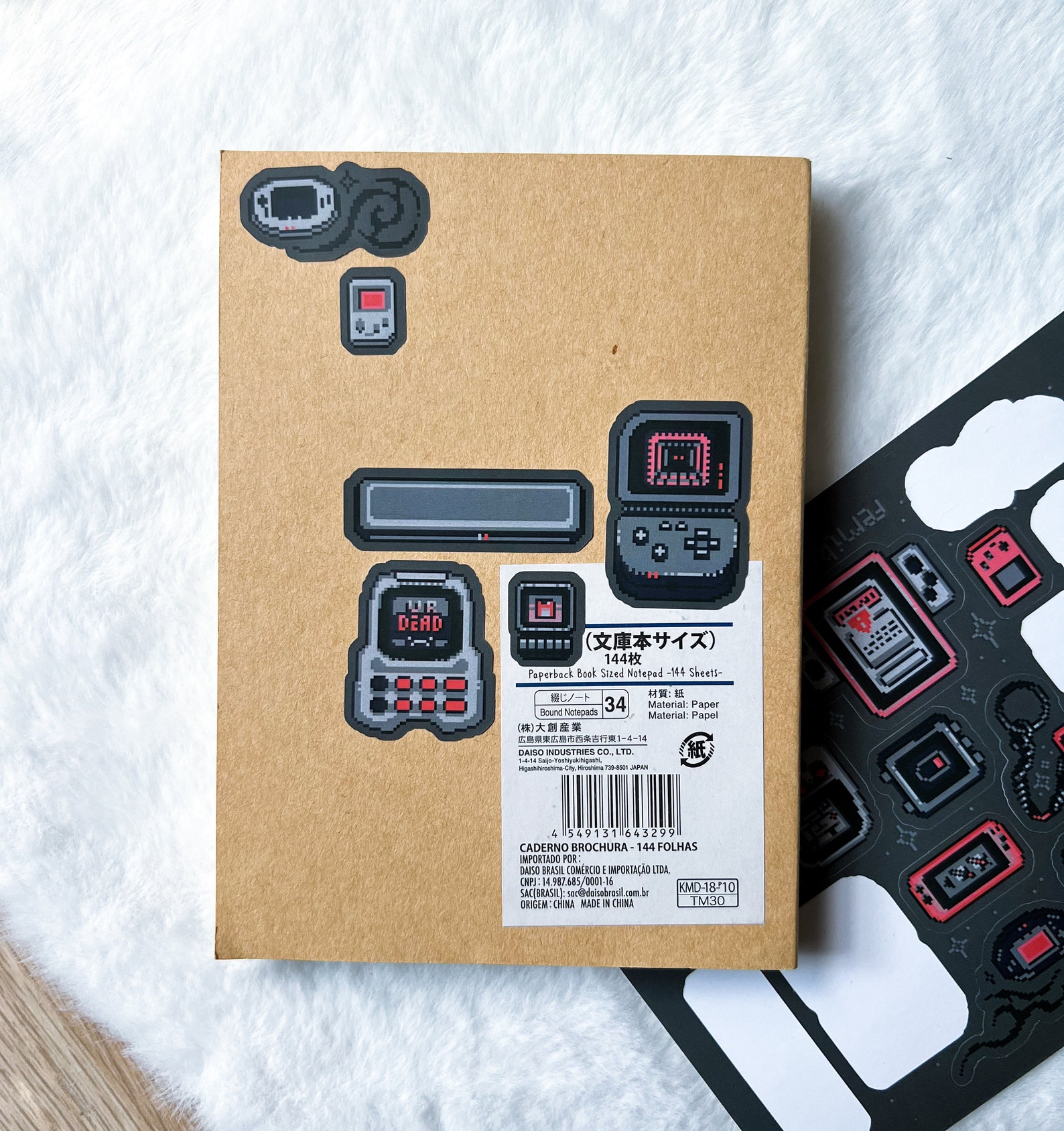 Vintage Consoles Pixel Art Sticker Sheet! Retro Gaming Original Design ...