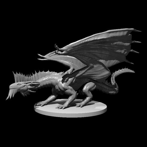 Ancient Silver Dragon - Etsy