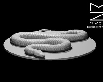 Deathfang Giant Constrictor Snake Mammoth Factory D&D 5e Dungeons and ...