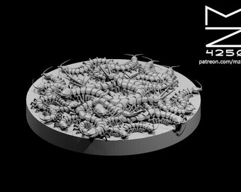 Swarm of Poisonous Snakes Mini DND Pathfinder Dungeons & - Etsy