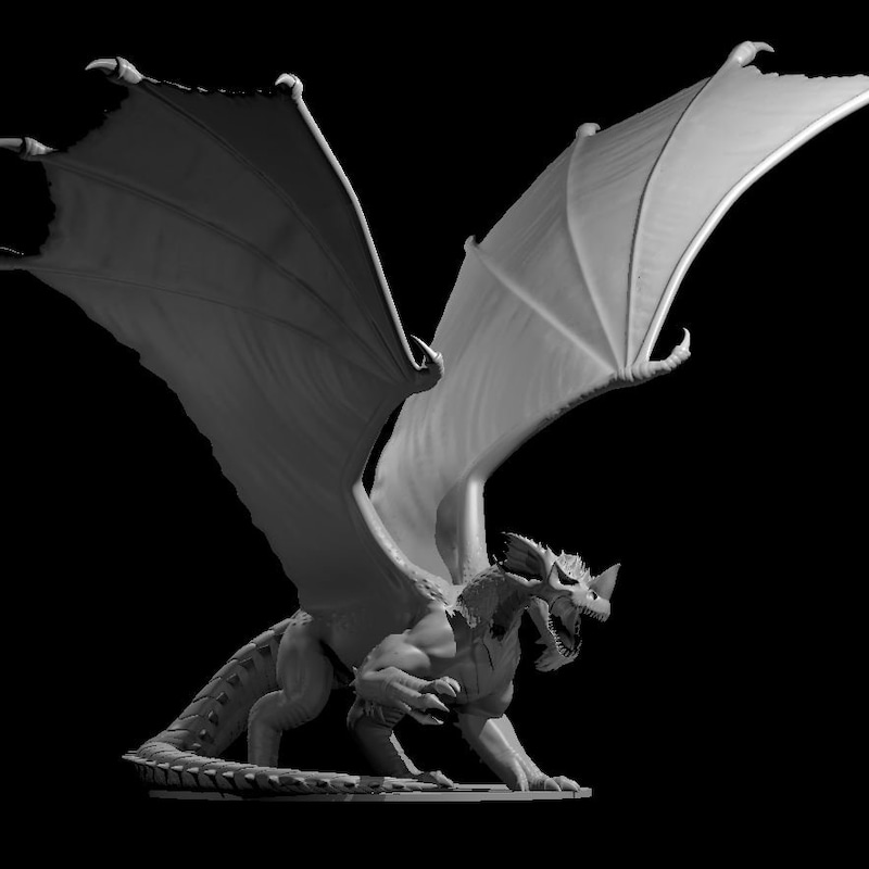 Colossal Ancient Dragon - Etsy