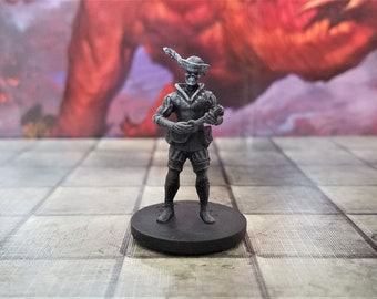 Skeleton Bard Miniature - Etsy