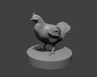 Dnd Chicken Miniature - Etsy